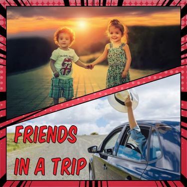 Book Creator | Friends in a trip