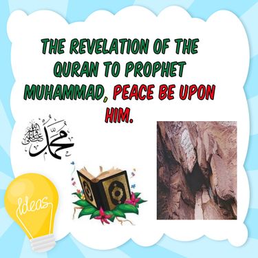 Book Creator | The Revelation of the Quran to Prophet Muhammad, peace ...