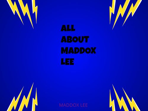 Book Creator | ALL ABOUT MADDOX LEE