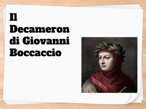 Book Creator | IL DECAMERON DI GIOVANNI BOCCACCIO