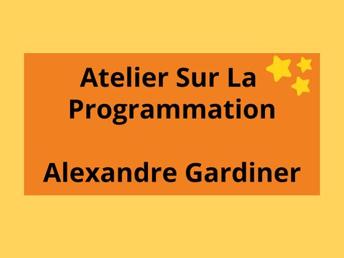 Book Creator | Atelier sur la programmation