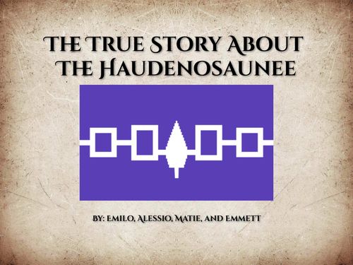 Book Creator | Haudenosaunee