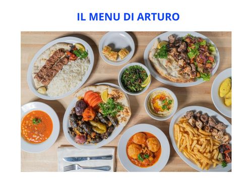 Book Creator | Il Menù di Arturo