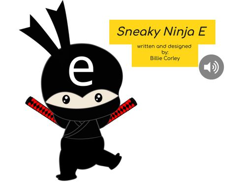 Book Creator | Sneaky Ninja E