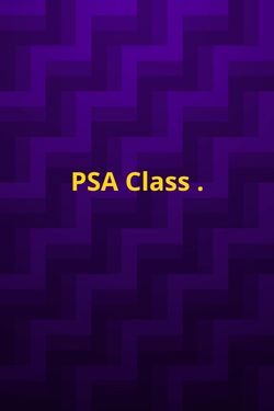 Book Creator | PSA Class