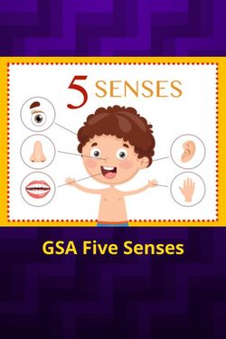 Book Creator | GSA Five Senses