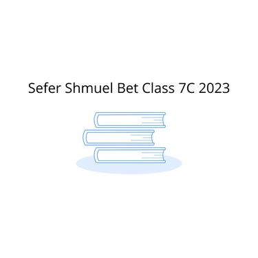 Book Creator | Sefer Shmuel Bet Class 7C 2023