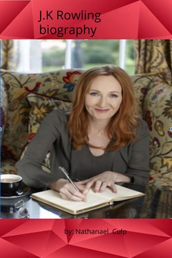 Book Creator | J.K Rowling Biography