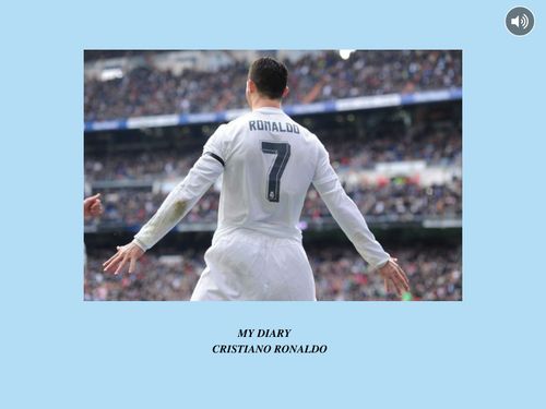Book Creator | Personal dairy of CR7