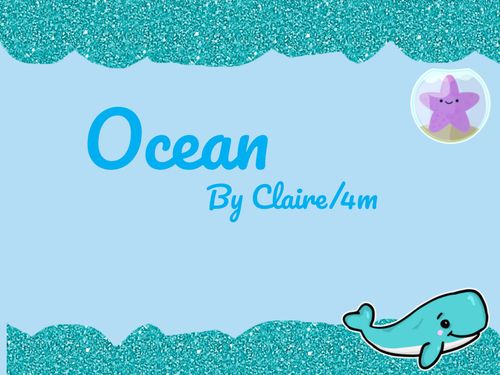 Book Creator | Ocean