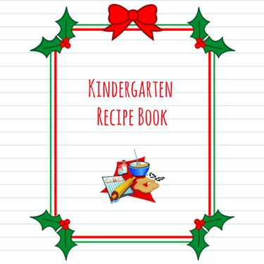 Book Creator | Kindergarten Recipe Book