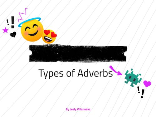 Book Creator | Types of adverbs