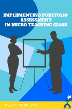 Book Creator | Implementing Portfolio Assessment in Micro Teaching Class