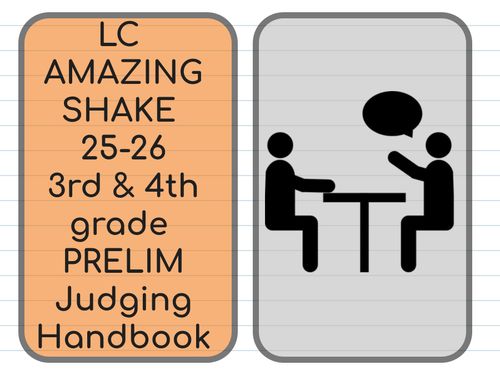 Book Creator | Prelim Judges Handbook 2025-26 Amazing Shake