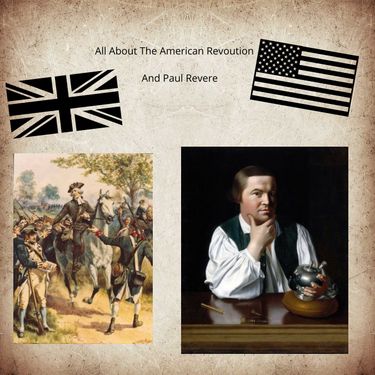 Book Creator | All About The American revolution And Paul Revere