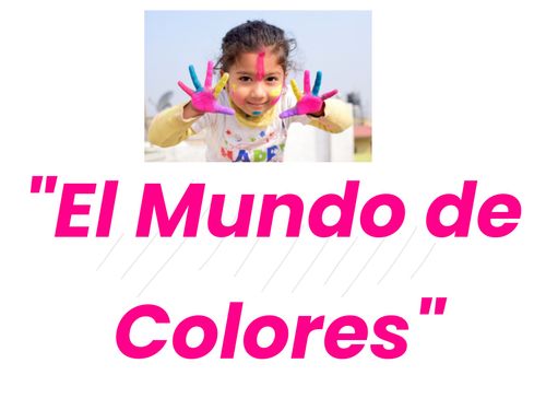 Book Creator | El Mundo de los Colores