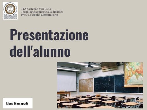 Book Creator | Presentazione dell'alunno