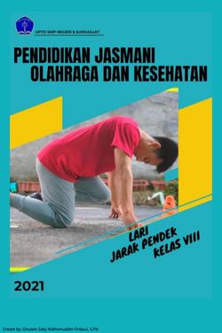 Book Creator | MATERI ATLETIK LARI JARAK PENDEK