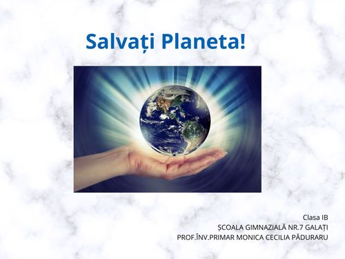 Book Creator | Salvați Planeta!