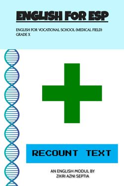 Book Creator | ENGLISH FOR ESP (Medic)