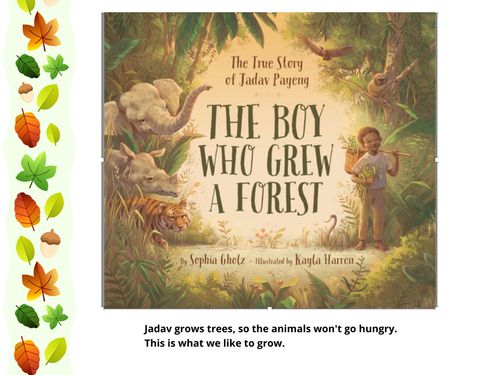 Book Creator | The Boy Who Grew a Forest