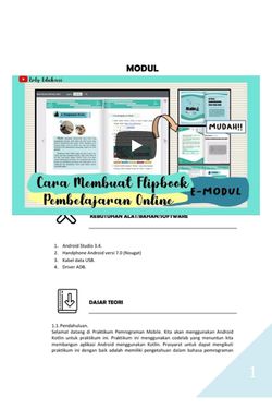 Book Creator | Modul 1 Praktikum Pemrograman Mobile