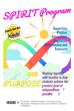 Book Creator | SPIRIT Program