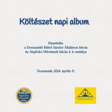 Book Creator | Költészet napi album