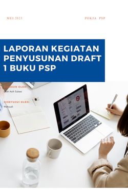 Book Creator | Laporan Kegiatan Penyusunan Draft Naskah Buku Praktik Baik PSP Angkatan 1