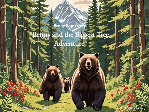 Book Creator | Benny Bear's story "Benny and the Biggest Tree Adventure"