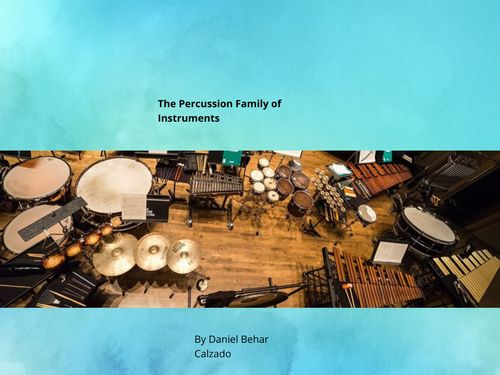 Book Creator | The Percussion Family