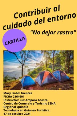 Book Creator | NO DEJAR RASTRO