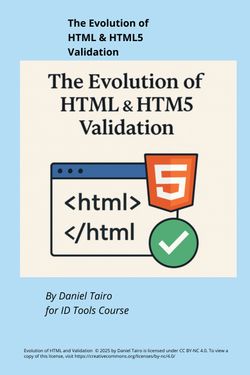 Book Creator | Evolution of HTML5 and Validation