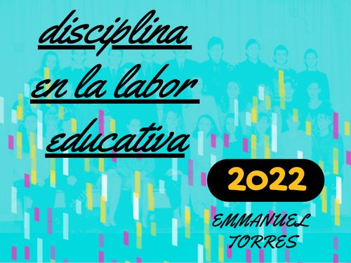 Book Creator | DISCIPLINA EN LA LABOR EDUCATIVA