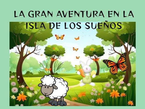 Book Creator | La gran aventura en la isla de los sueños