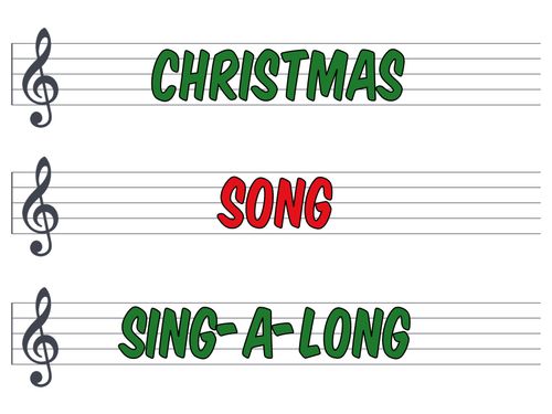 Book Creator | Christmas Song Sing-A-Long!