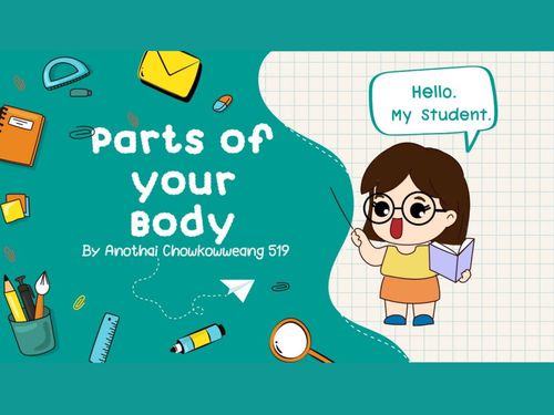 Book Creator | Body parts