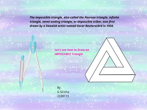 Book Creator | Drawing Impossible Triangle
