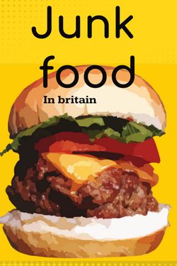 Book Creator | Junk Food