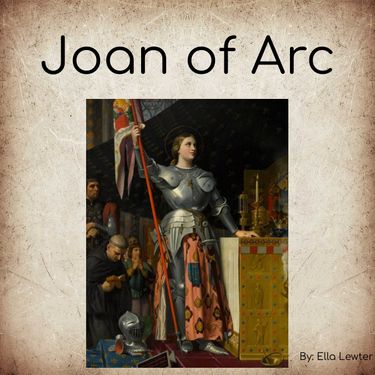 Book Creator | Joan of Arc's Story
