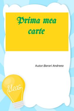 Book Creator | Prima carte