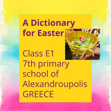 Book Creator | Easter dictionary