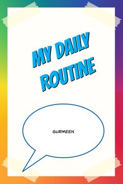 Book Creator | GOURMEEN'S DAILY ROUTINE