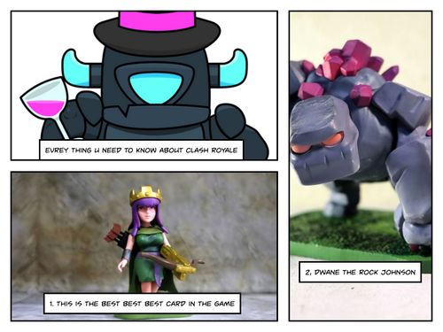 Book Creator | evrey card name in clash Royale