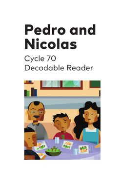 Book Creator | Cycle 70- Pedro and Nicolas