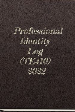 Book Creator | Professional Identity Log eBook