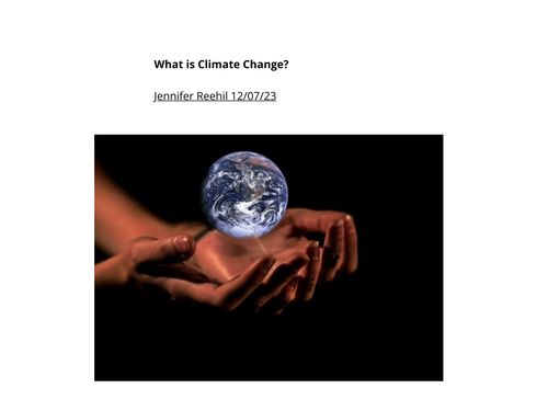 Book Creator | What is Climate Change?