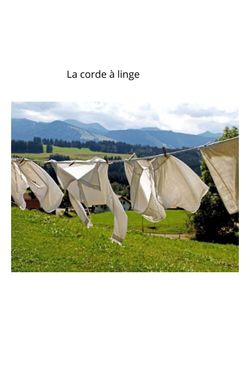 Book Creator | la corde à linge
