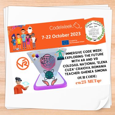 Book Creator | Immersive Code Week: Exploring the Future with AR and VR