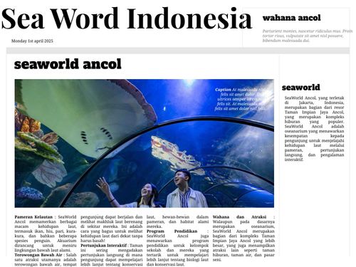 Book Creator | seaworld